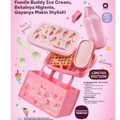 Jual tupperware promo,foody buddy set,murah2disini | Shopee Indonesia