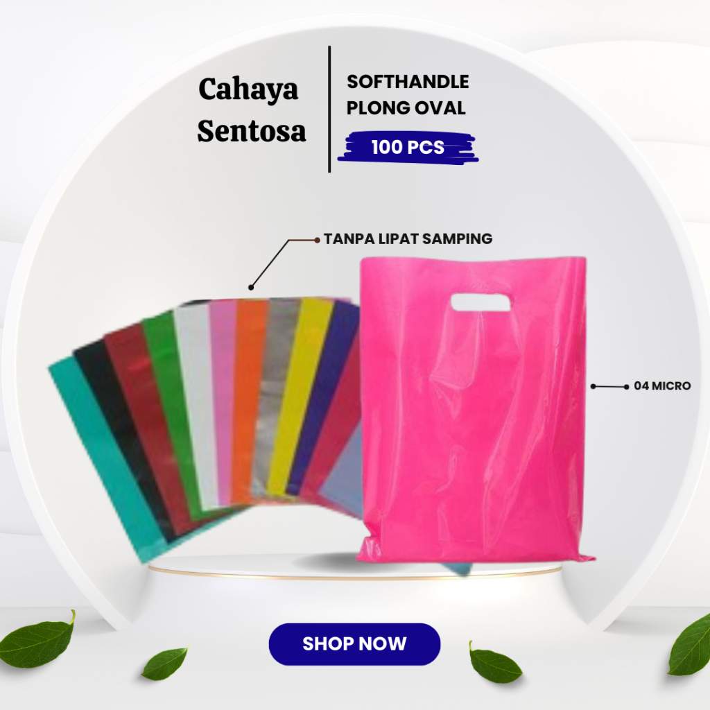 Jual Plastik Plong Oval Packing /Plastik Olshop /Plastik Souvenir Warna ...