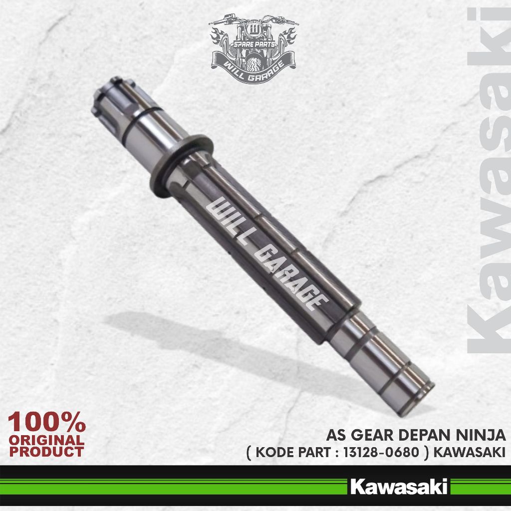 Jual AS GEAR DEPAN NINJA ( KODE PART : 13128-0680 ) KAWASAKI | Shopee ...