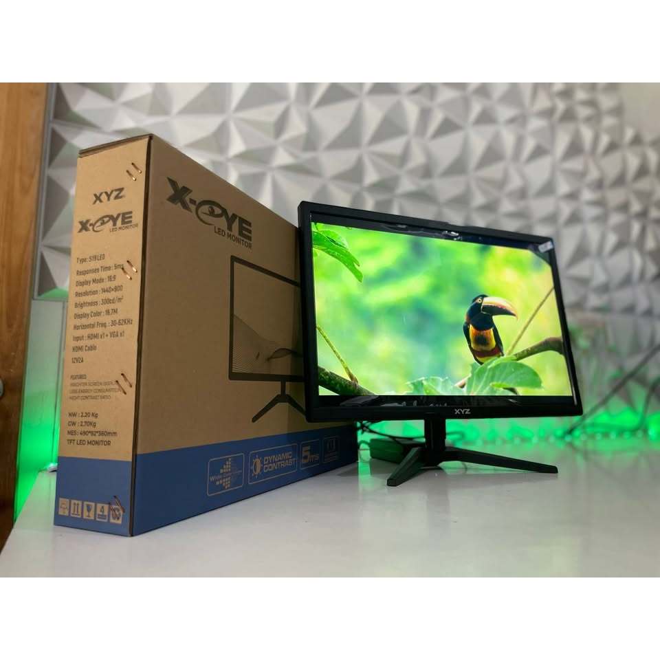 Jual MONITOR LED XYZ X-EYE 19'' / XYZ 19 INCH | Shopee Indonesia