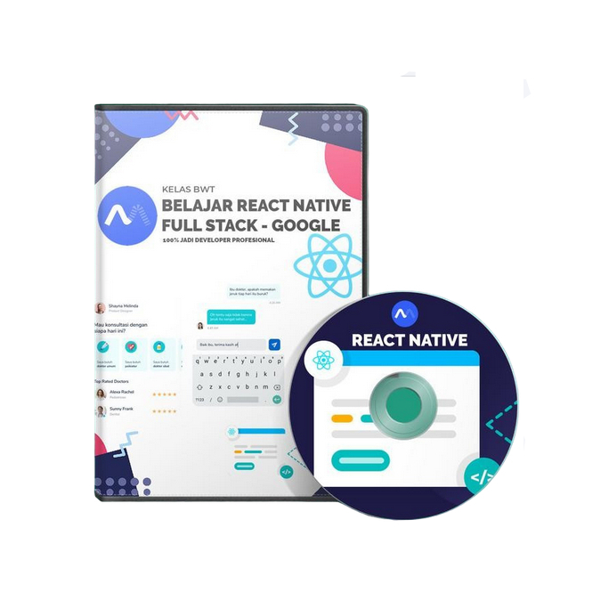 Jual Ecourse Full-Stack React Native Developer Aplikasi Kesehatan | Shopee Indonesia