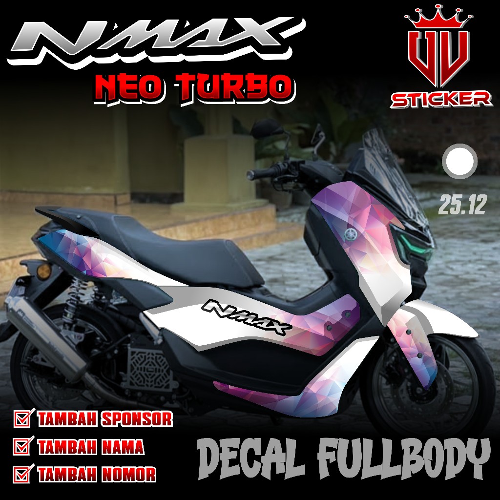 Jual (COD) TERBARU Decal Sticker NMAX NEO S TURBO Full Body Tahun 2024 ...