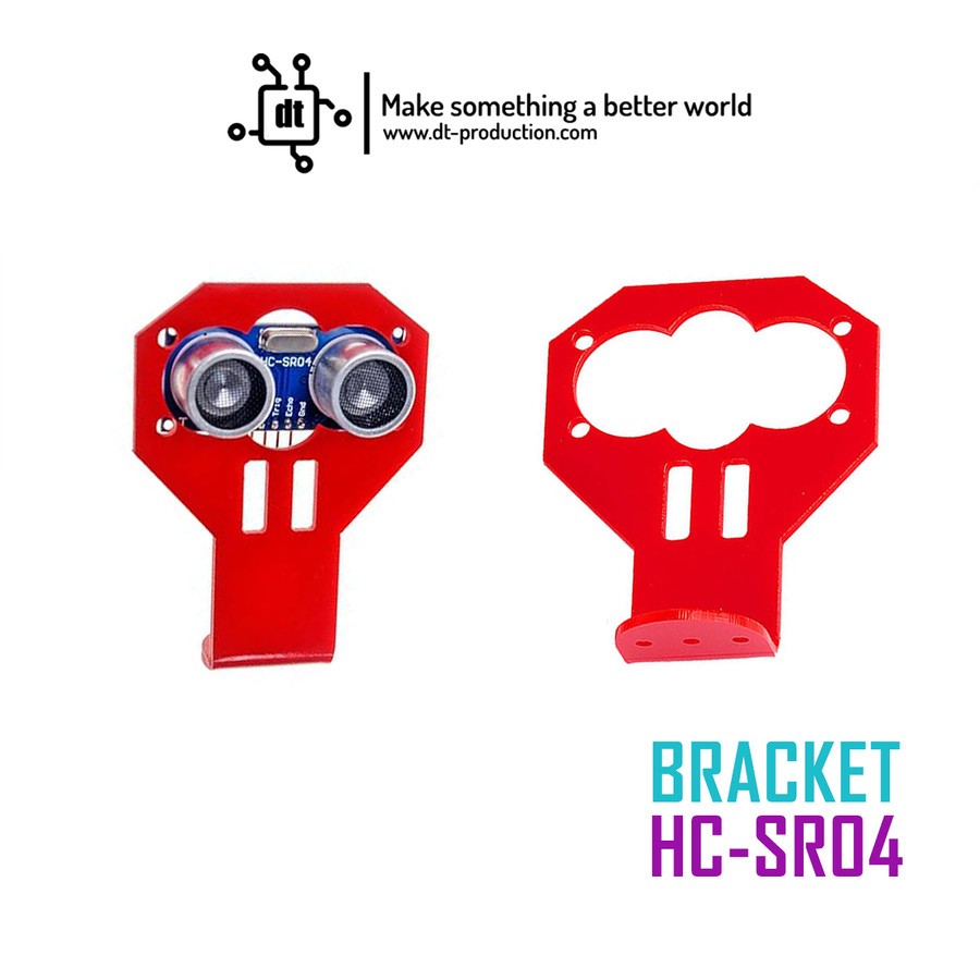 Jual Bracket sensor ultrasonic HC-SR04 bahan akrilik | Shopee Indonesia