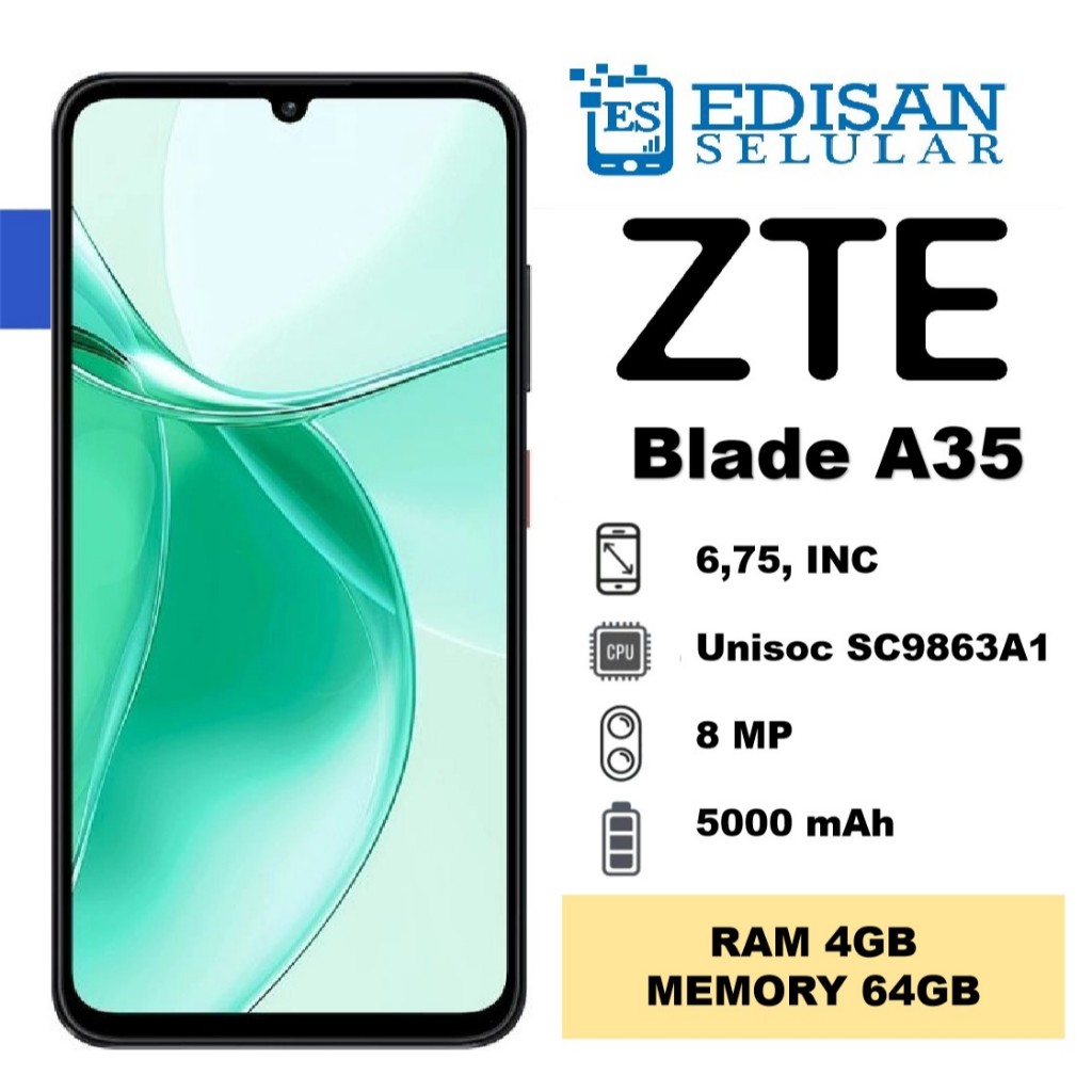 Jual ZTE BLADE A35 GARANSI RESMI | Shopee Indonesia