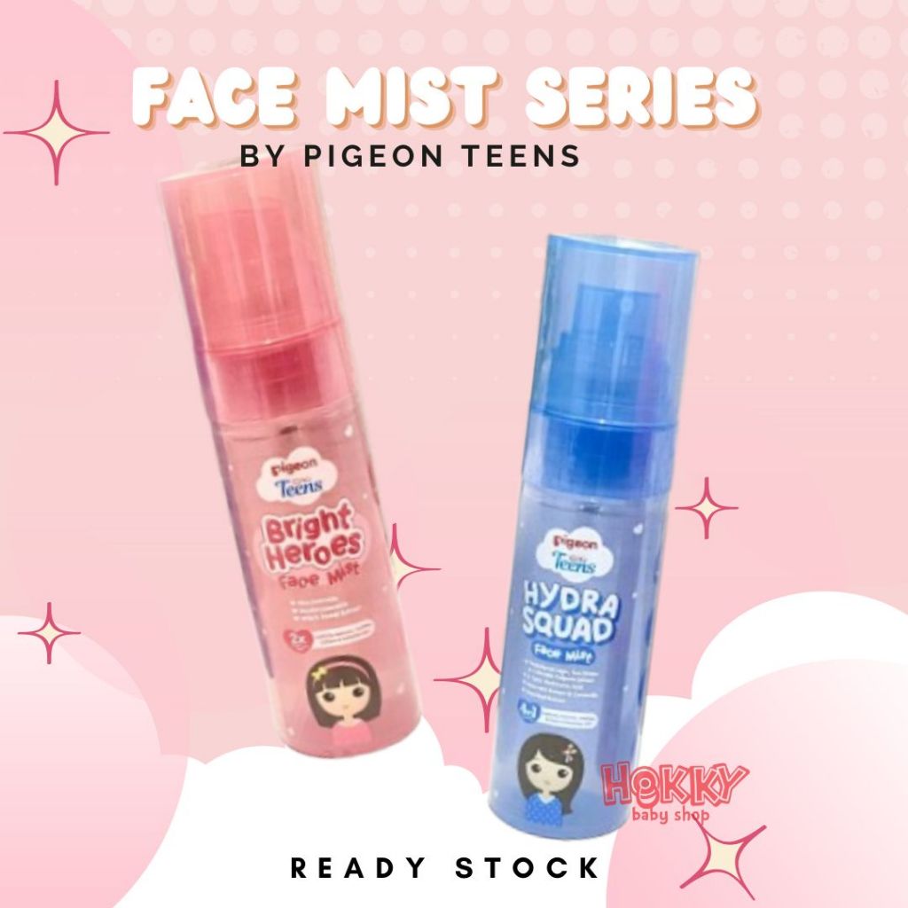 Jual Pigeon Teens Face Mist Bright Heroes 50ml | Hydra Squad Face ...