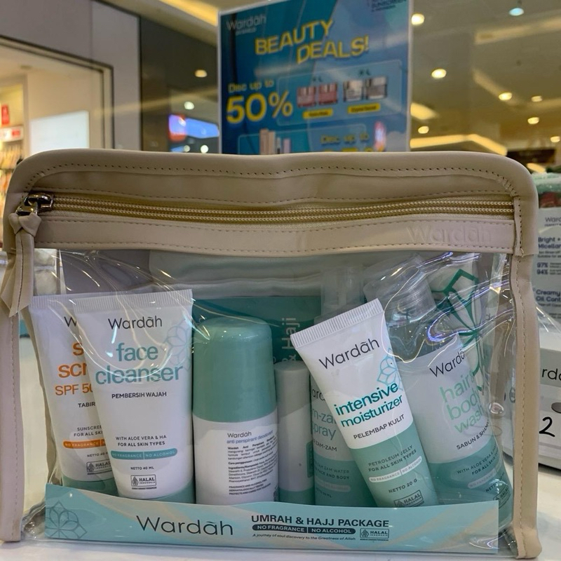 Jual Wardah paket Haji dan umrah perlengkapan untuk ibadah haji dan ...