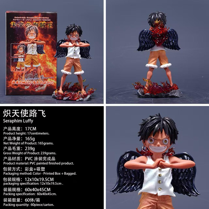 Jual action figure one piece luffy seraphim | Shopee Indonesia