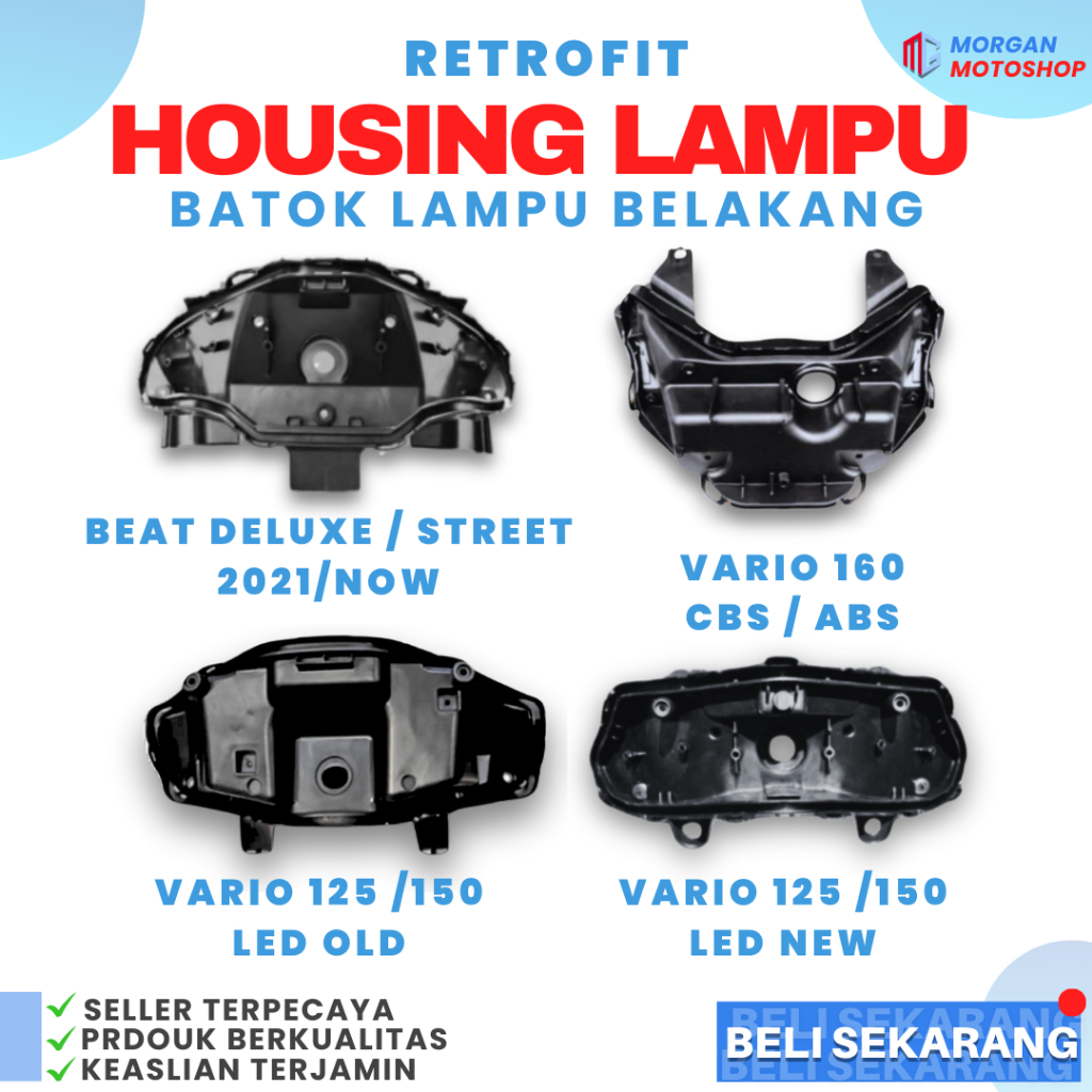 Jual HOUSING STOPLAMP VARIO LED NEW VARIO LED OLD VARIO 160BATOK LAMPU ...