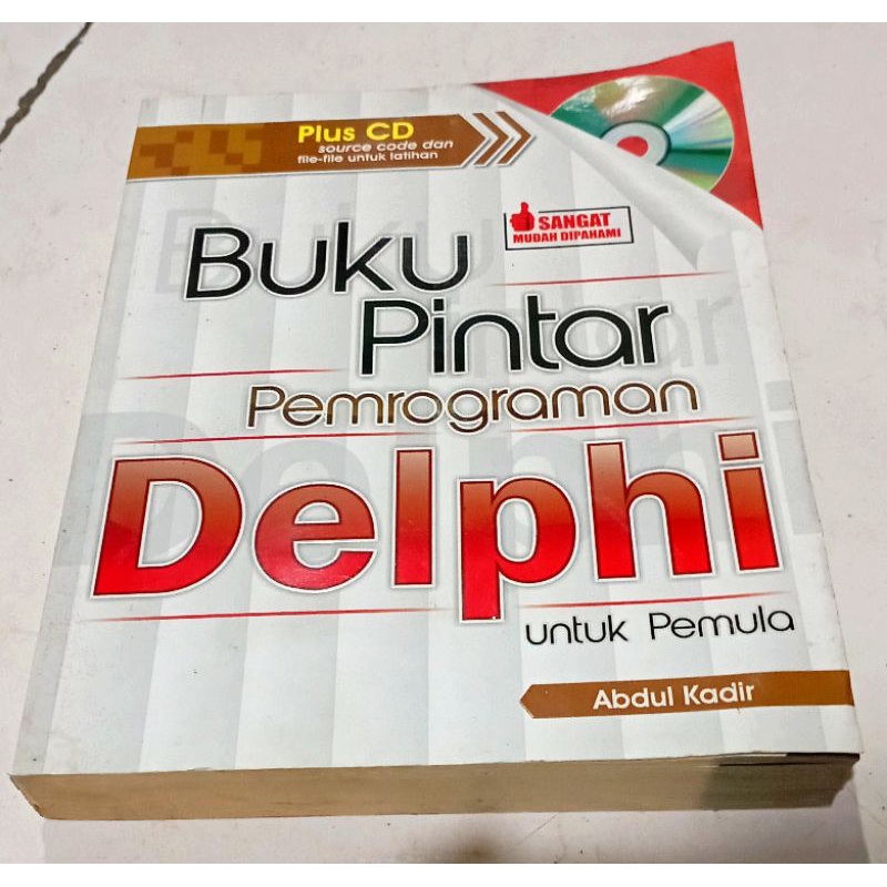 Jual ( OBRAL ) BUKU KOMPUTER TEKNOLOGI // BUKU PINTAR PEMROGRAMAN DELPHI // ORIGINAL | Shopee ...