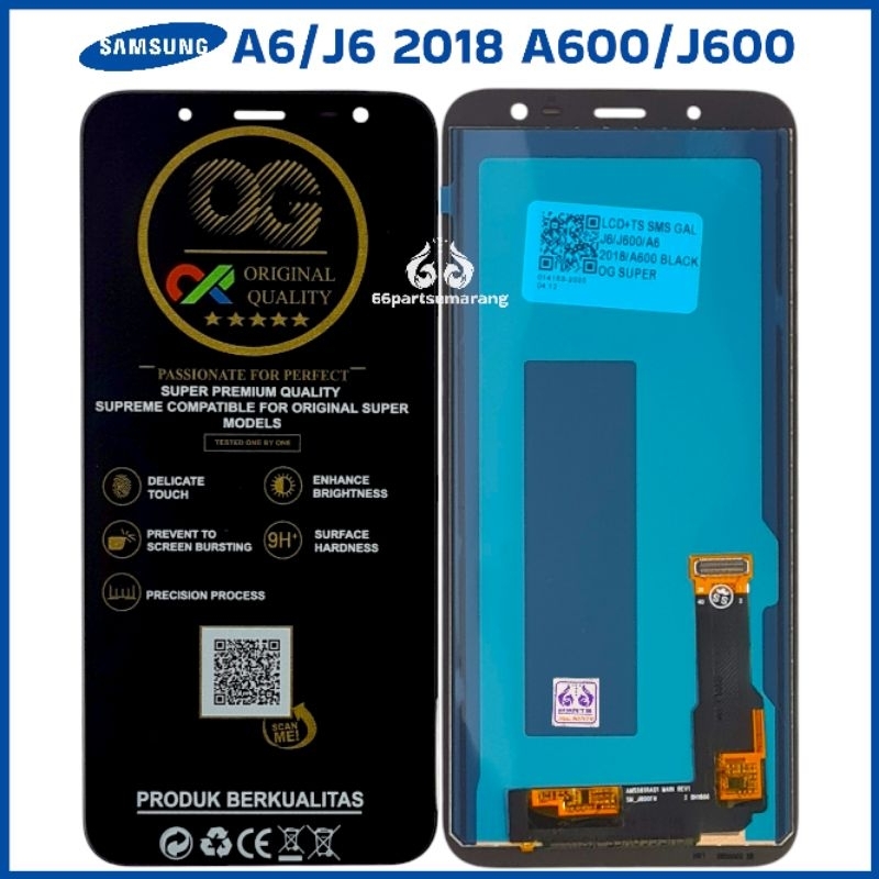 Jual Lcd Touchscreen Samsung A6 A600 / J6 J600 2018 FULLSET | Shopee Indonesia