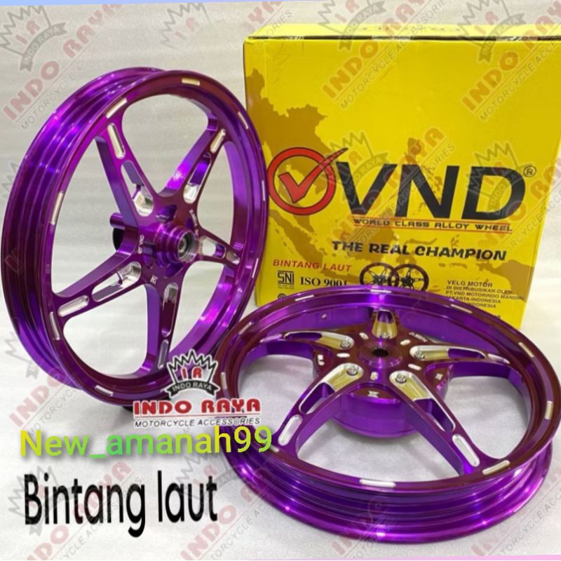 Jual VND VELG BINTANG LAUT R17-R14 1.60x14 & 1.85x14 MIO SPORTY MIO M3 BEAT SCO0PY VARIO110 ...