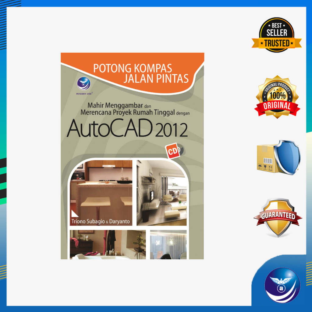 Jual Potong Kompas Jalan Pintas, Mahir Menggambar Dan Merencana Proyek ...