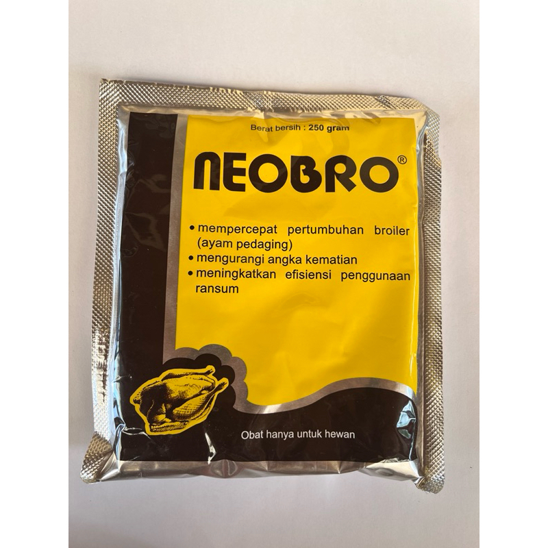 Jual Neobro 250 gr Medion Vitamin mempercepat pertumbuhan ayam broiler ...