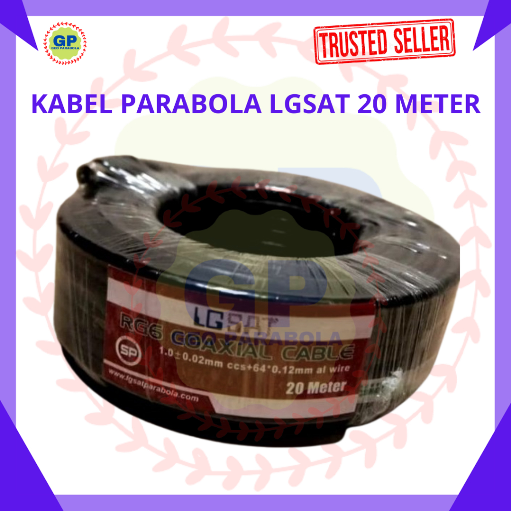 Jual KABEL PARABOLA LGSAT 20 METER RG6 UNTUK PARABOLA DAN ANTENA TV KUALITAS TERBAIK | Shopee ...