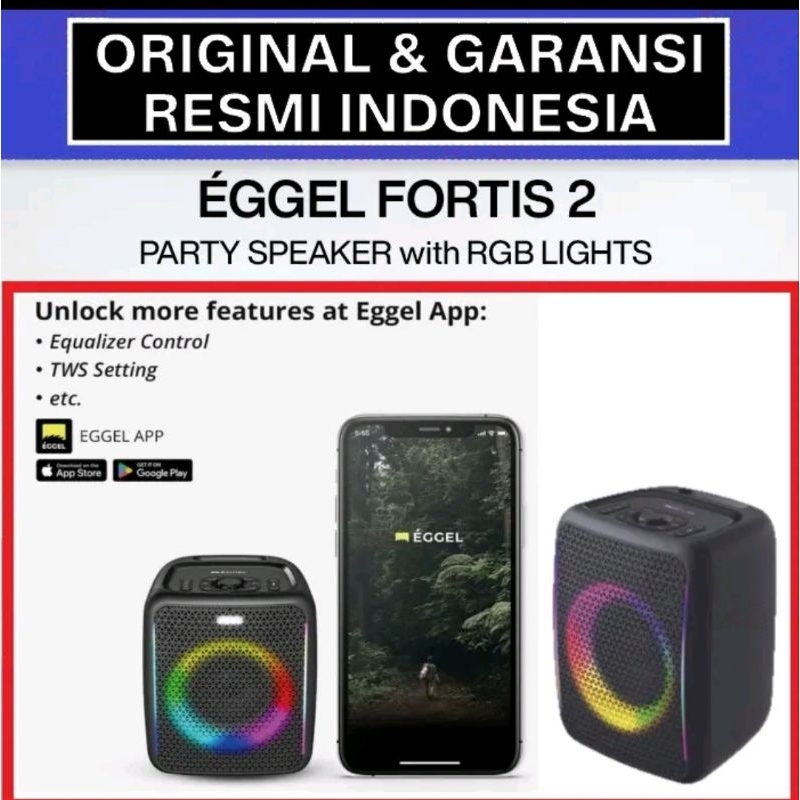 Jual Eggel Fortis 2 Sound Bluetooth Horeg | Sound Wireless | Sound ...