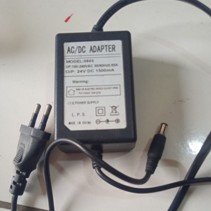 Jual Adaptor 24V 0.5A-1500mA colokkan langsung | Shopee Indonesia