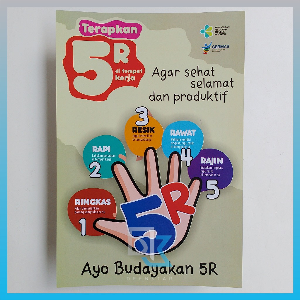 Jual Poster Terapkan 5R, Budayakan 5R, Poster Lingkungan Kerja | Shopee ...