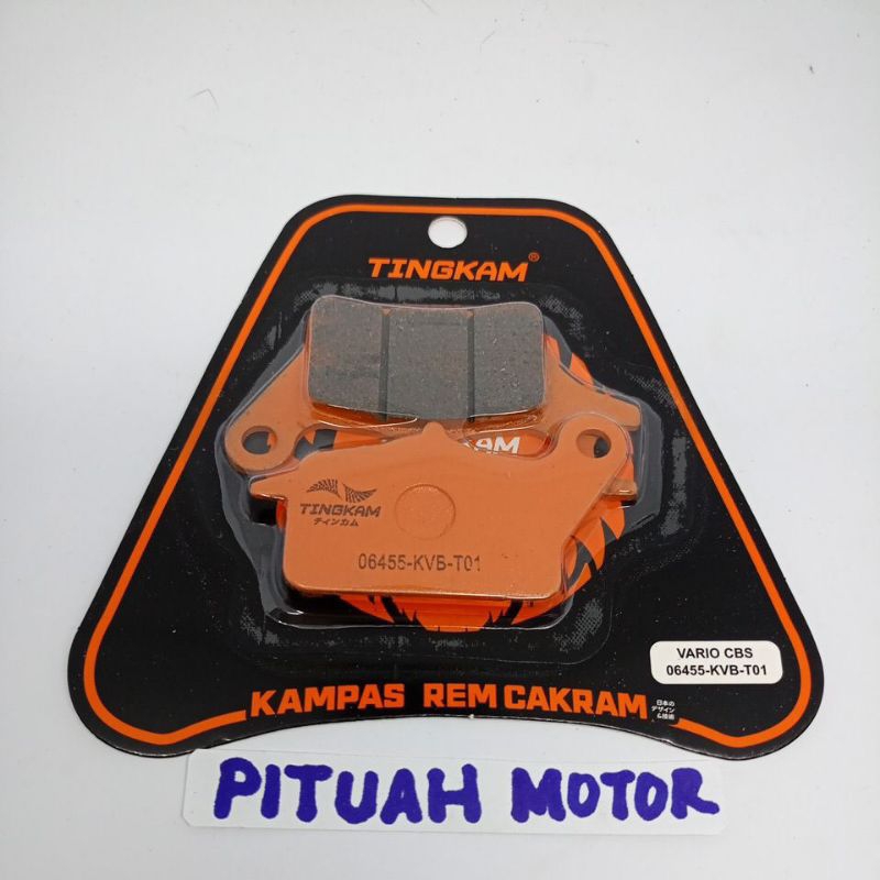 Jual DISPAD KAMPAS REM DEPAN VARIO CBS ( 06455 KVB T01 ) TINGKAM ...