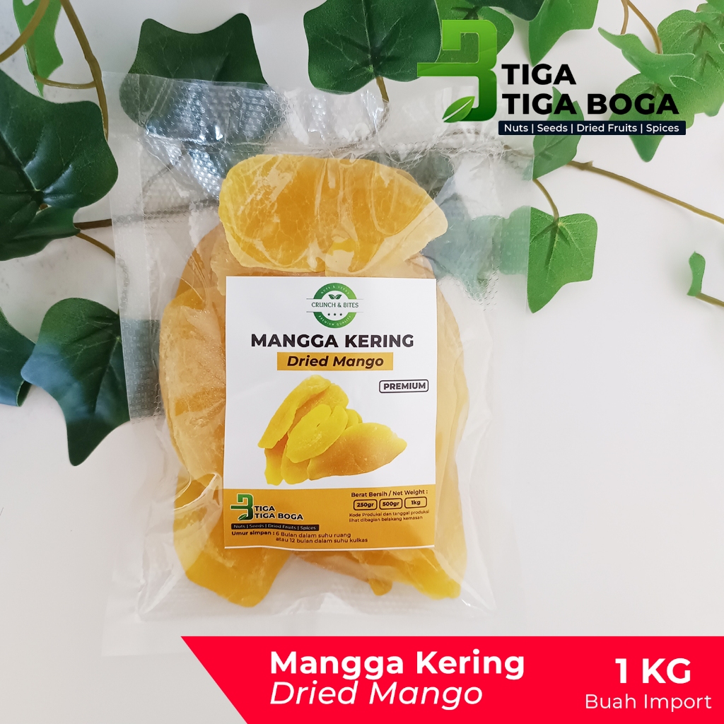 Jual Buah Mangga Kering 1 Kg / Dried Mango Fruit Quality Import ...