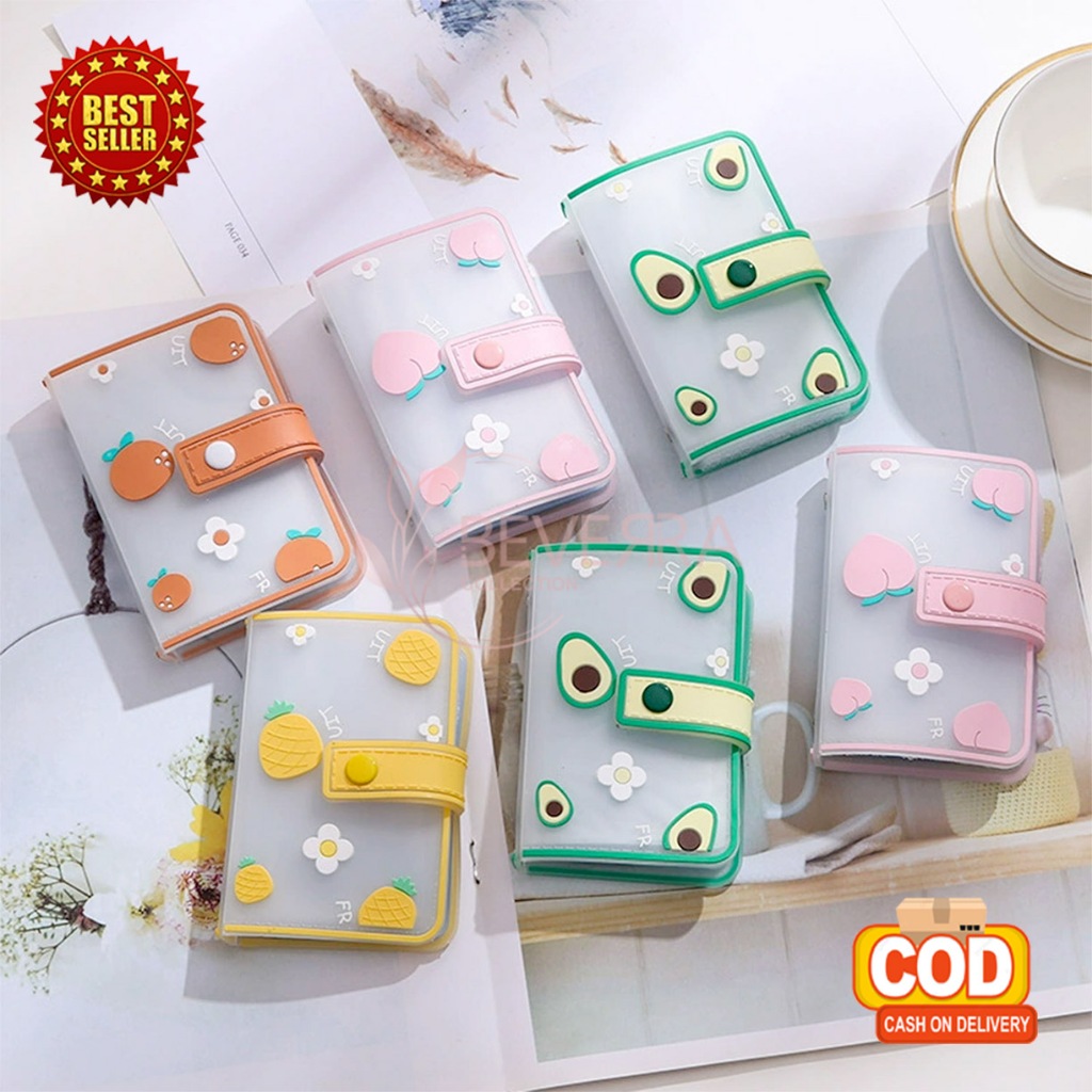 Jual Dompet Kartu Atm Transparan Model Karakter Lucu Tempat Card Holder ...