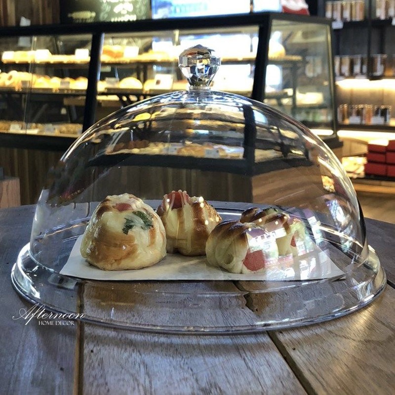 Jual Penutup Kue Tutup Tempat Kue Transparent Acrylic Food Cover ...