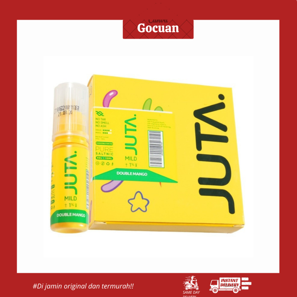 Jual LIQUID JUTA FREEZE MILD EDITION DOUBLE MANGO 10MG 100% AUTHENTIC ...