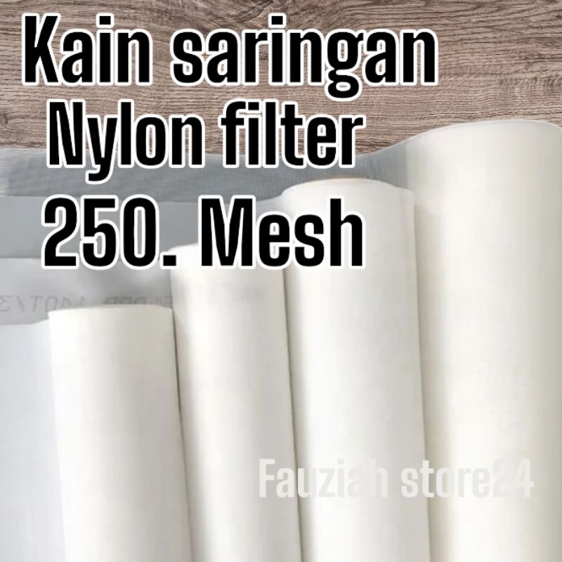Jual kain saringan nylon filter mesh 250 | Shopee Indonesia