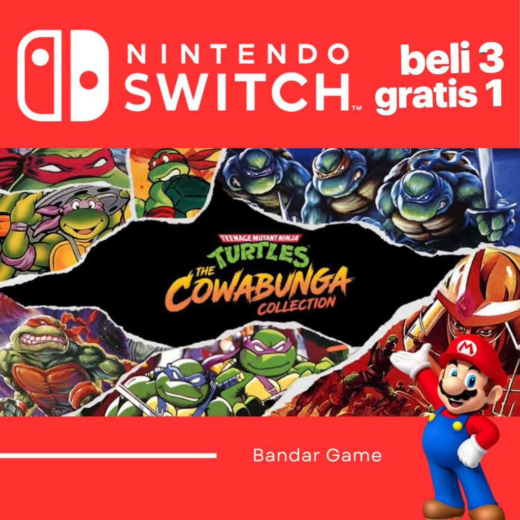 Jual Teenage Mutant Ninja Turtles: The Cowabunga Collection - Nintendo ...