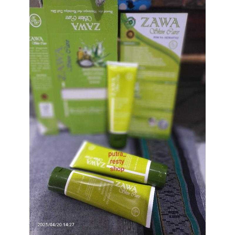 Jual ZAWA SKIN CARE pencerah badan dan wajah 60ml 1box isi 3pcs ...