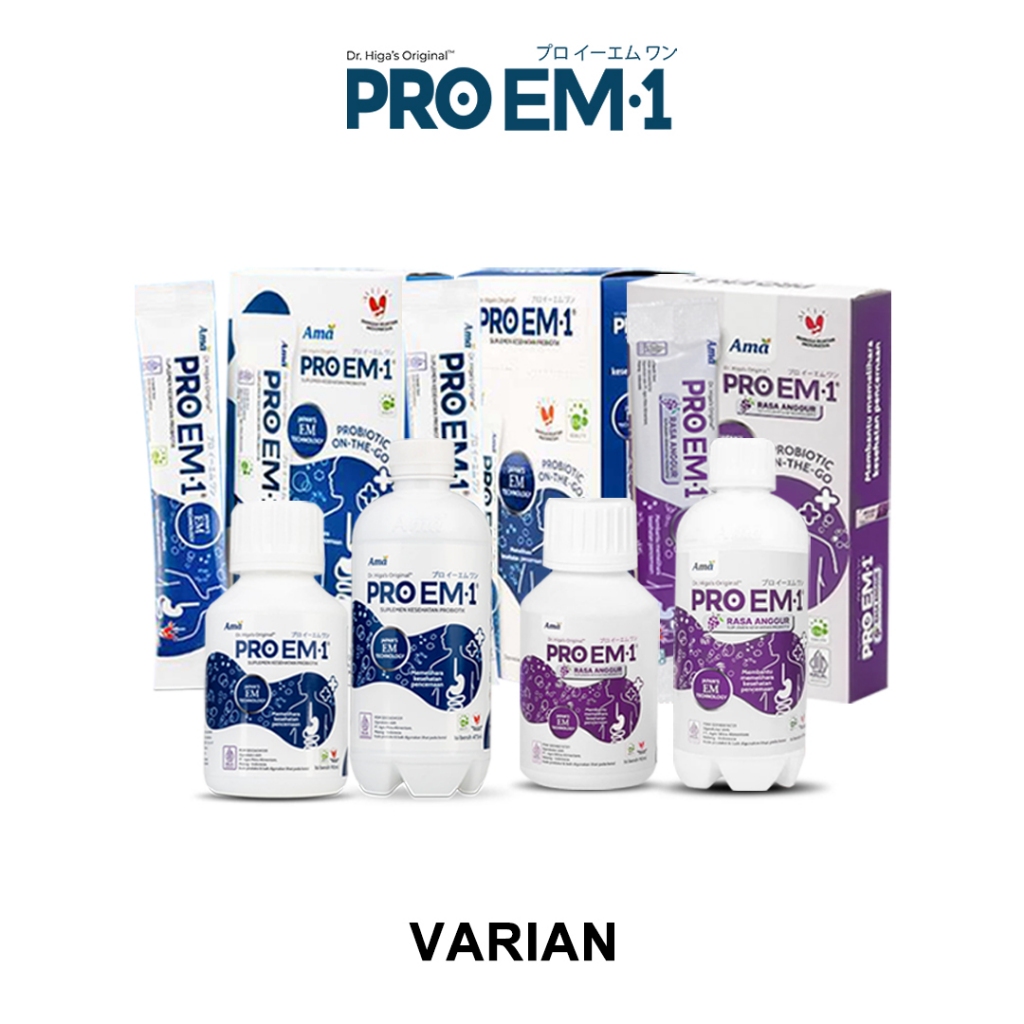Jual Probiotik PROEM1 Minuman Suplemen Kesehatan Anak Dewasa Pro Em1 ...
