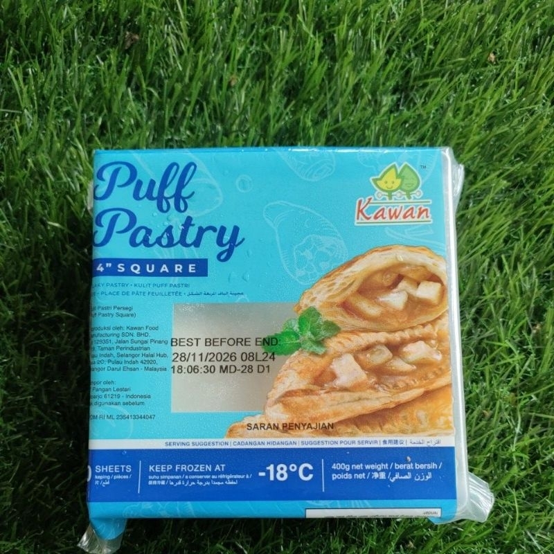 Jual Kawan puff pastry/SQ4inch/kulit pastry/flaky pastry | Shopee Indonesia