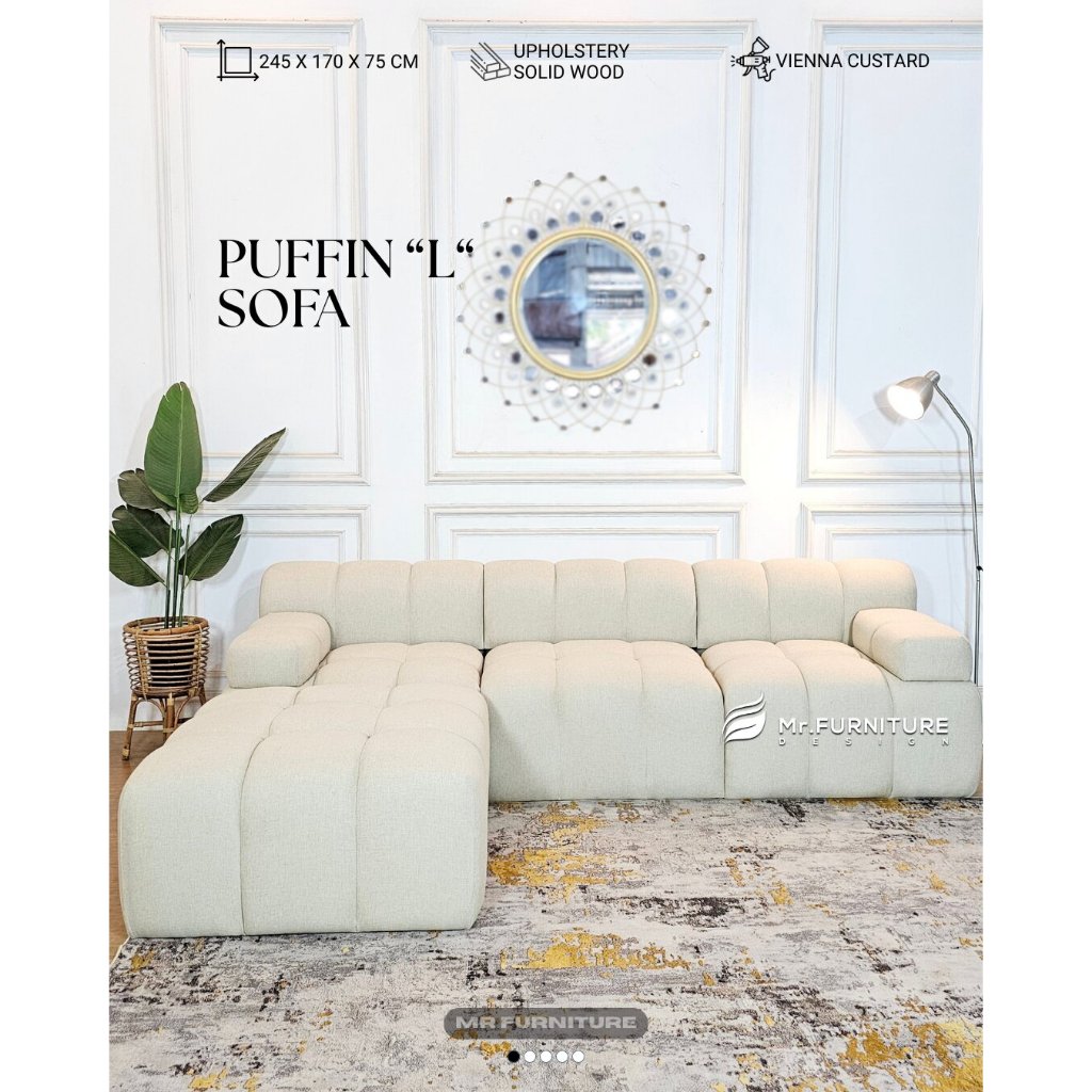 Jual sofa puffin L 245x170x75 cm | Shopee Indonesia
