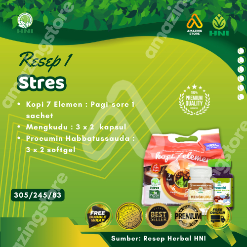 Jual Resep HNI untuk Stres – Herbal Halal untuk Jiwa yang Lebih Tenang ...