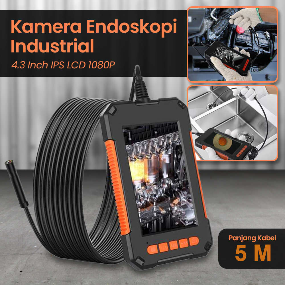 Jual Borescope Industrial Inspection Camera Endoscope Waterproof Kamera ...
