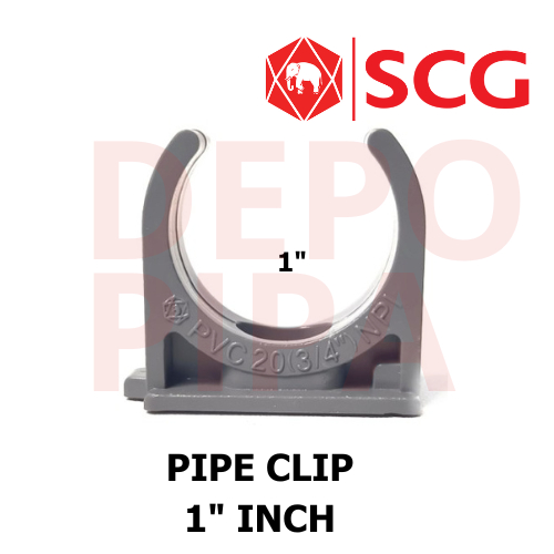 Jual SCG - PIPE CLIP / KLEM PIPA PVC 1"INCH AW | Shopee Indonesia