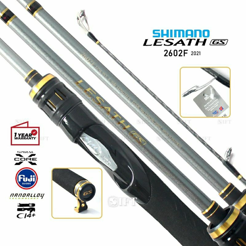 Jual JORAN SPINNING GALATAMA SHIMANO LESATH GS 2602F - 100% ORIGINAL - GARANSI RESMI SHIMANO ...