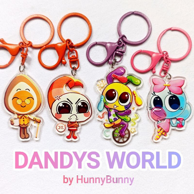 Jual [NEW]DANDYS WORLD keychains gantungan kunci fanmerch | Shopee ...