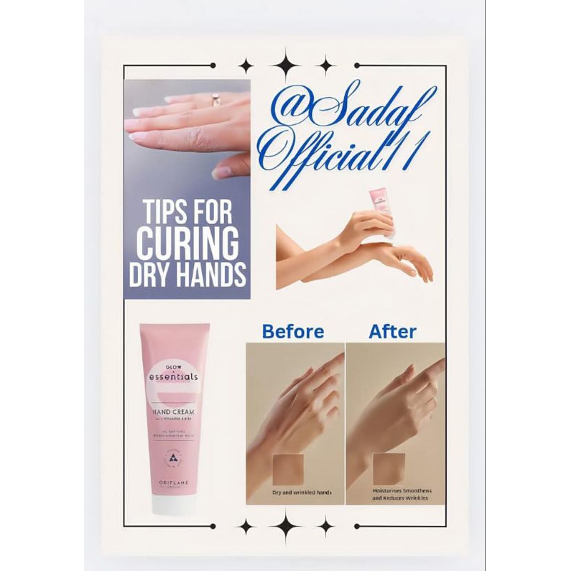 Jual 44484 Glow Essentials Hand Cream 75ml | Shopee Indonesia