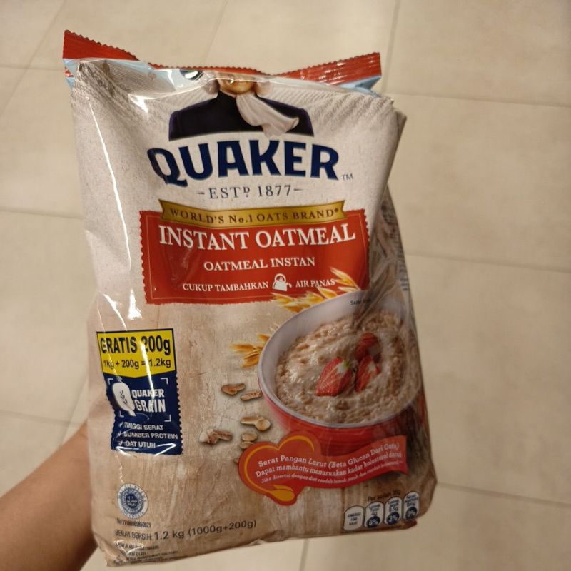 Jual Instant Oatmeal 1.2kg | Shopee Indonesia