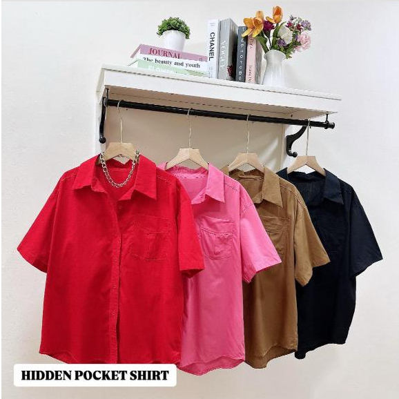 Jual HIDDEN POCKET SHIRT | Shopee Indonesia