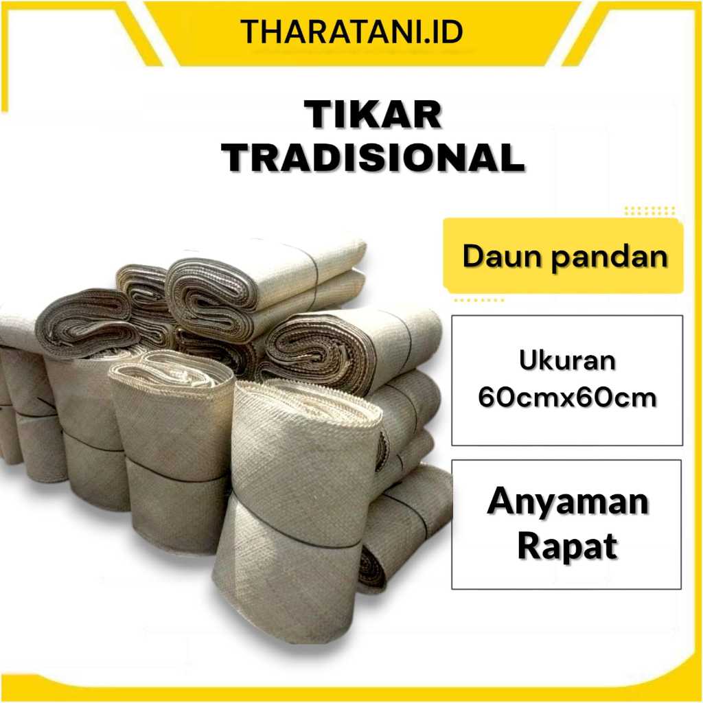 Jual Tikar Pandan Kecil 60×60cm Untuk Acara Adat - Samak Sesajen Daun ...