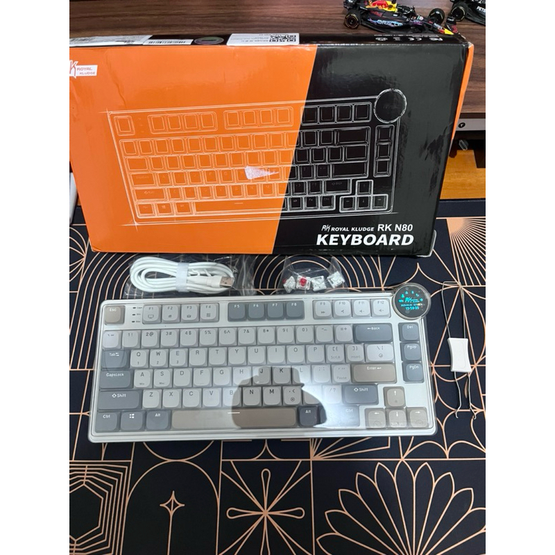 Jual Royal Kludge N80 RKN80 Low profile mechanical keyboard | Shopee ...
