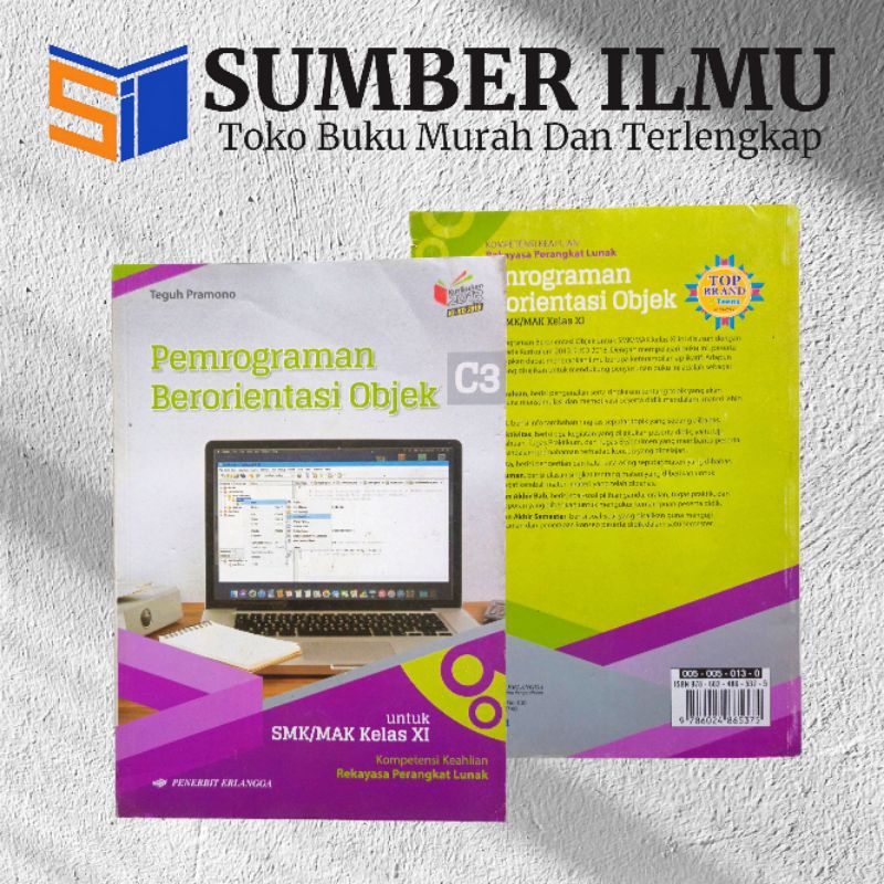 Jual Buku Pemrograman Berorientasi Objek C3 SMK/MAK kls 11 kurikulum ...