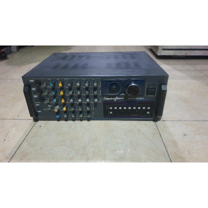 Jual power mixer amplifier karaoke soundstream sa-8000mkII second ...