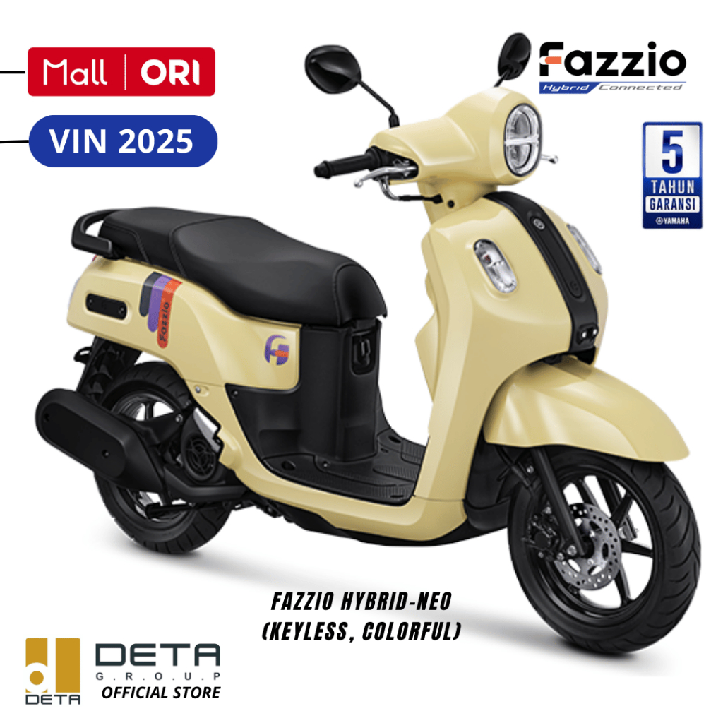 Jual Sepeda Motor Yamaha Fazzio Hybrid-Neo | Shopee Indonesia