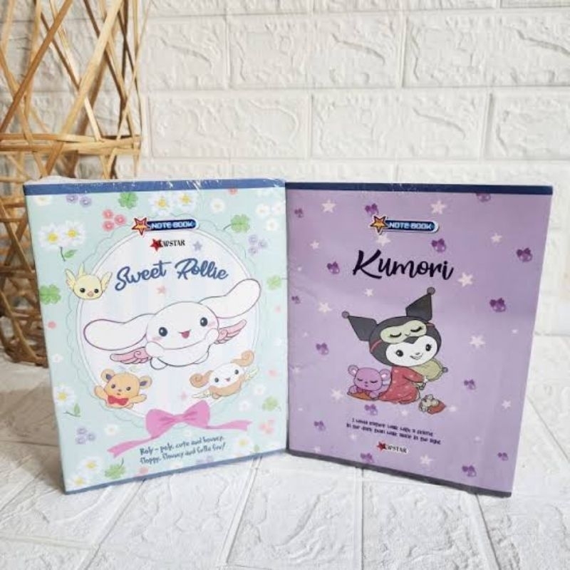 Jual KUROMI CINNAMOROL Buku Tulis NEWSTAR Karakter Kuromi dan ...