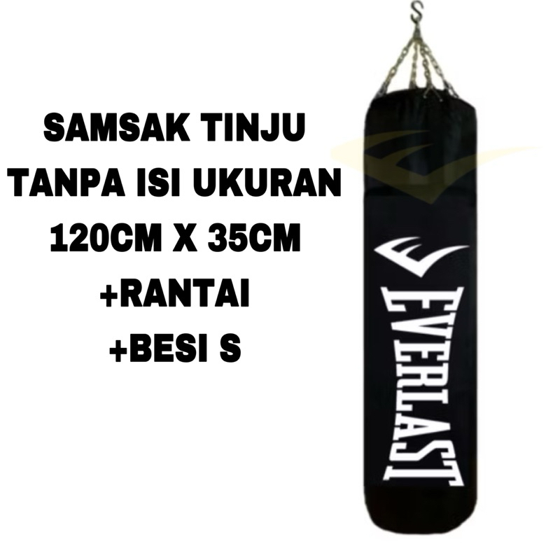 Jual Everlast samsak tinju Muaythai ukuran 120CM- Samsak boxing MMA ...