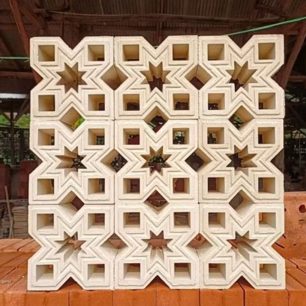 Jual ROSTER MINIMALIS bunga (20x20)roster beton minimalis modern ...
