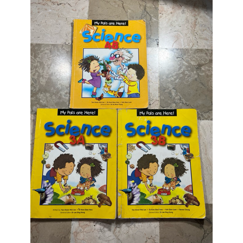 Jual Buku My Pals Are Here Science 3A, 3B, 4B, Teo-Gwan Wai Lan, Dr Kwa ...