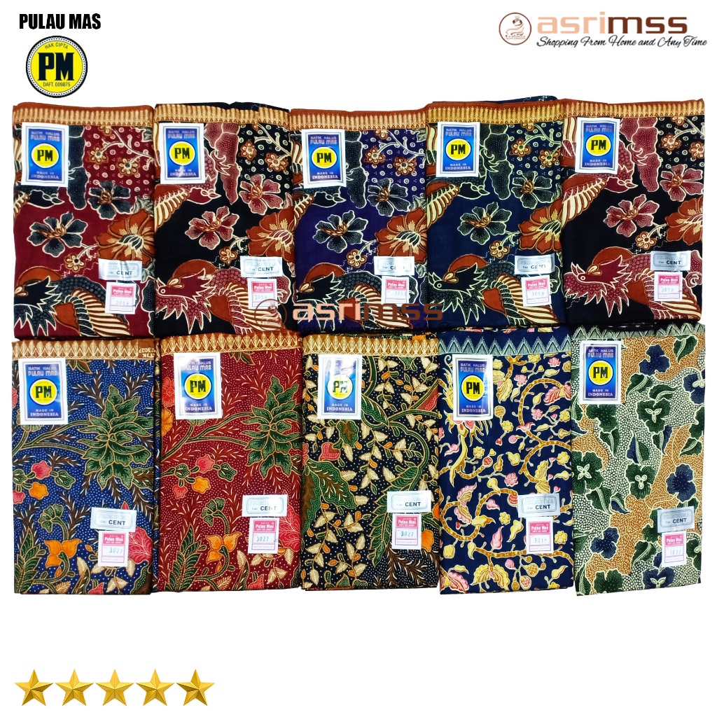 Jual Kain Batik PM Pulau Mas Capcent Halus Katun Primissima Premium ...